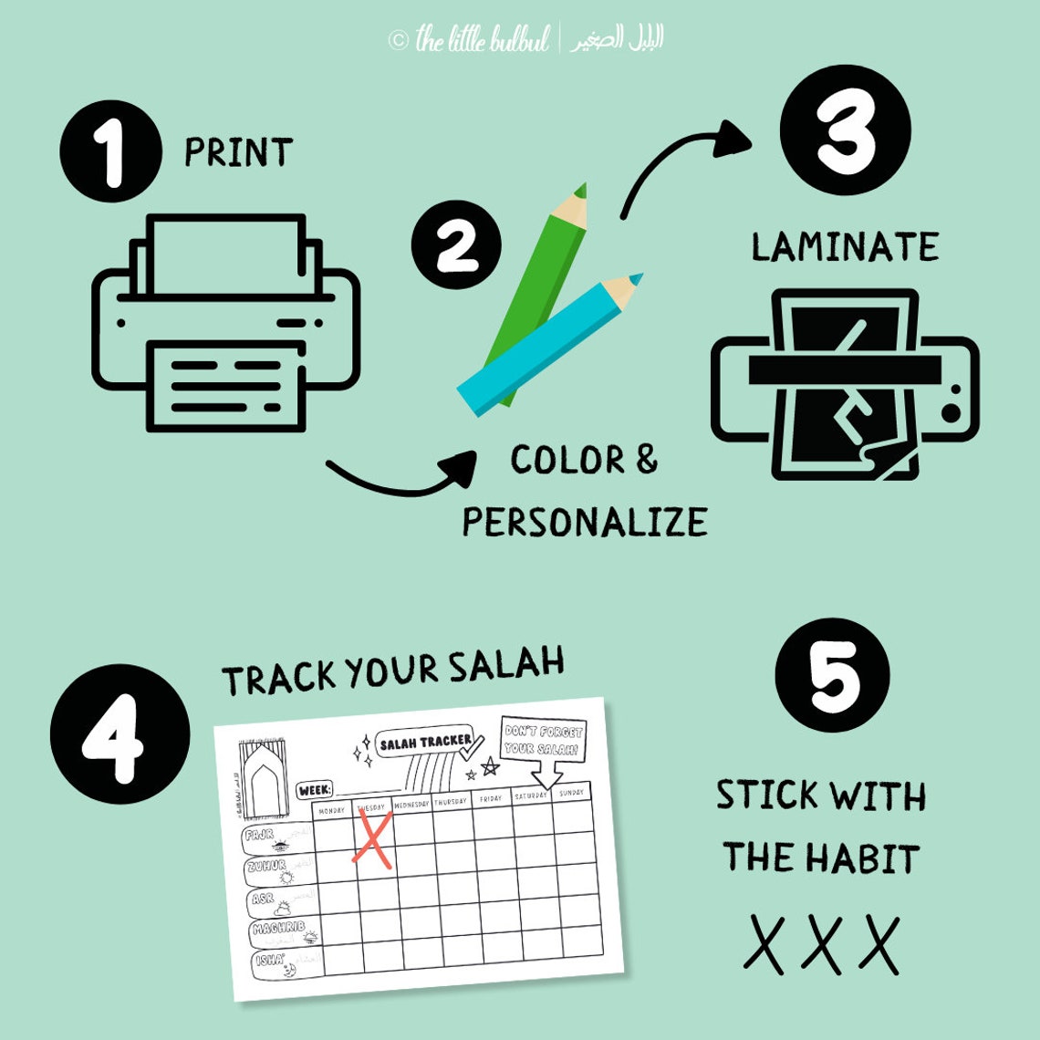Salah Printable Activities (4 in 1), Islamic Worksheets for Kids ...