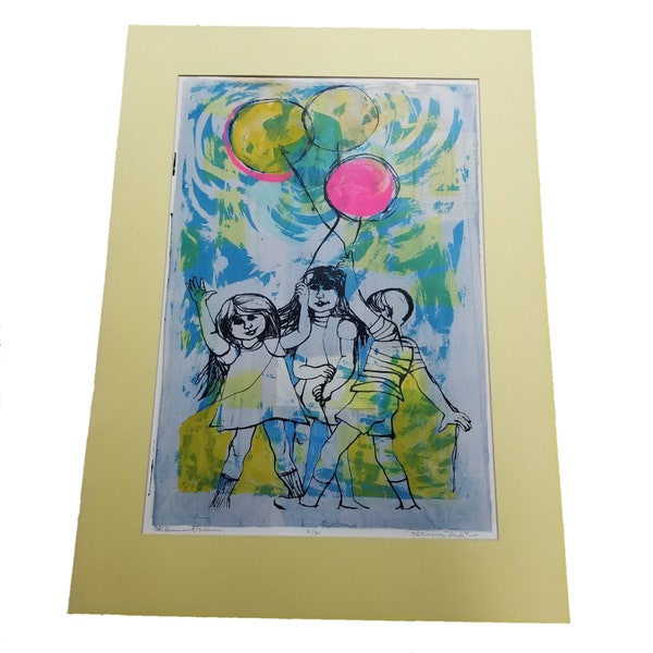 Yellow Screenprint Print - Etsy