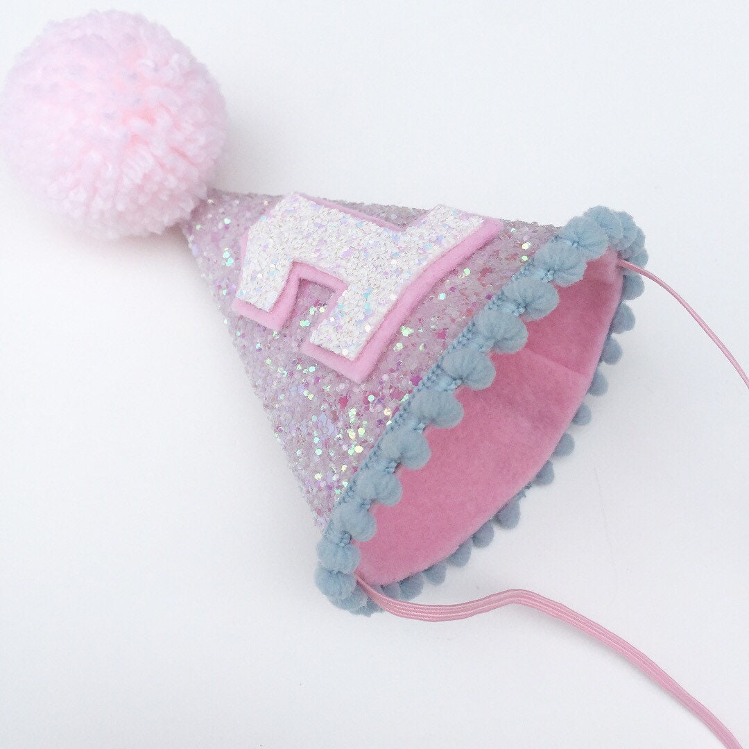 Birthday Hat First Birthday Hats 1st Birthday Pink - Etsy