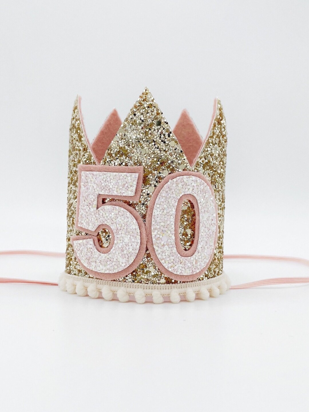 50th Birthday Crown | Gift 50th Birthday Hat | Mums 50th Birthday Party ...