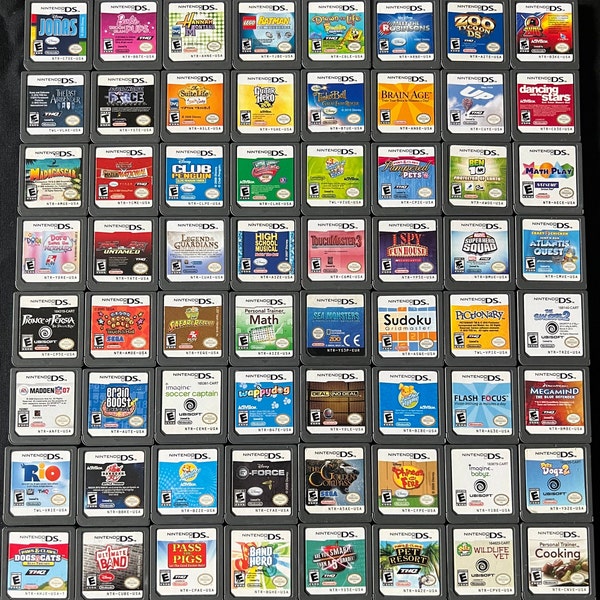 Ds Games - Etsy