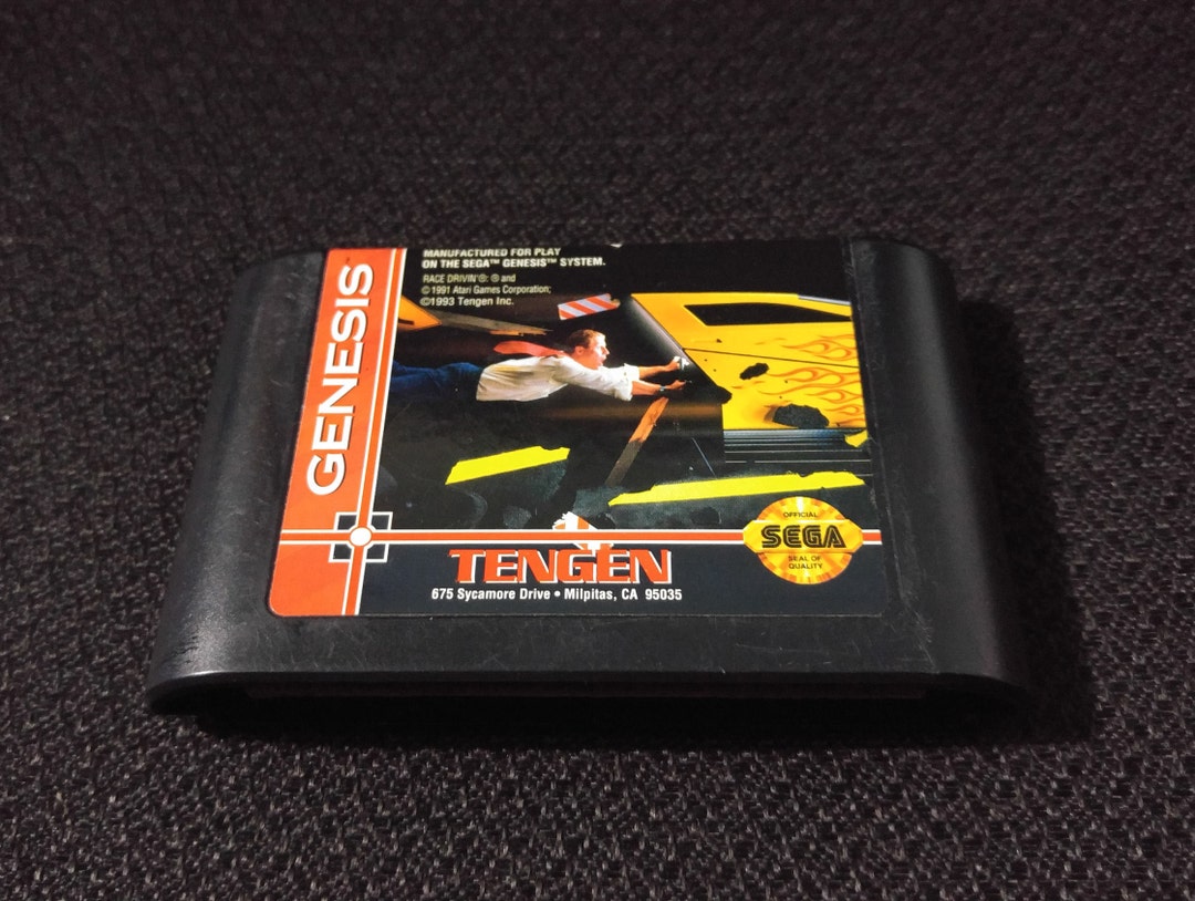 Race Drivin Sega Genesis - Etsy