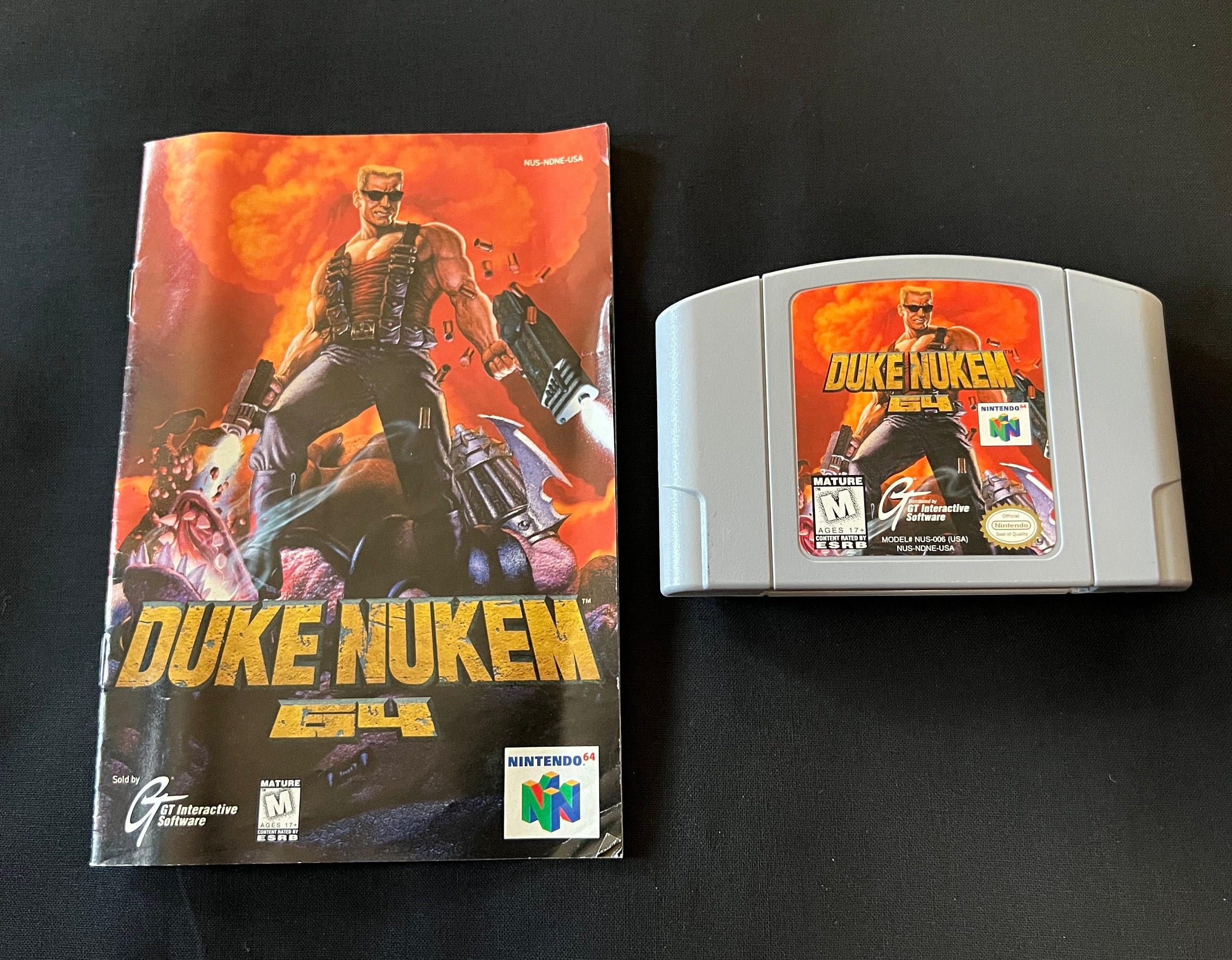 Duke Nukem Nintendo 64 Game N64 - Etsy