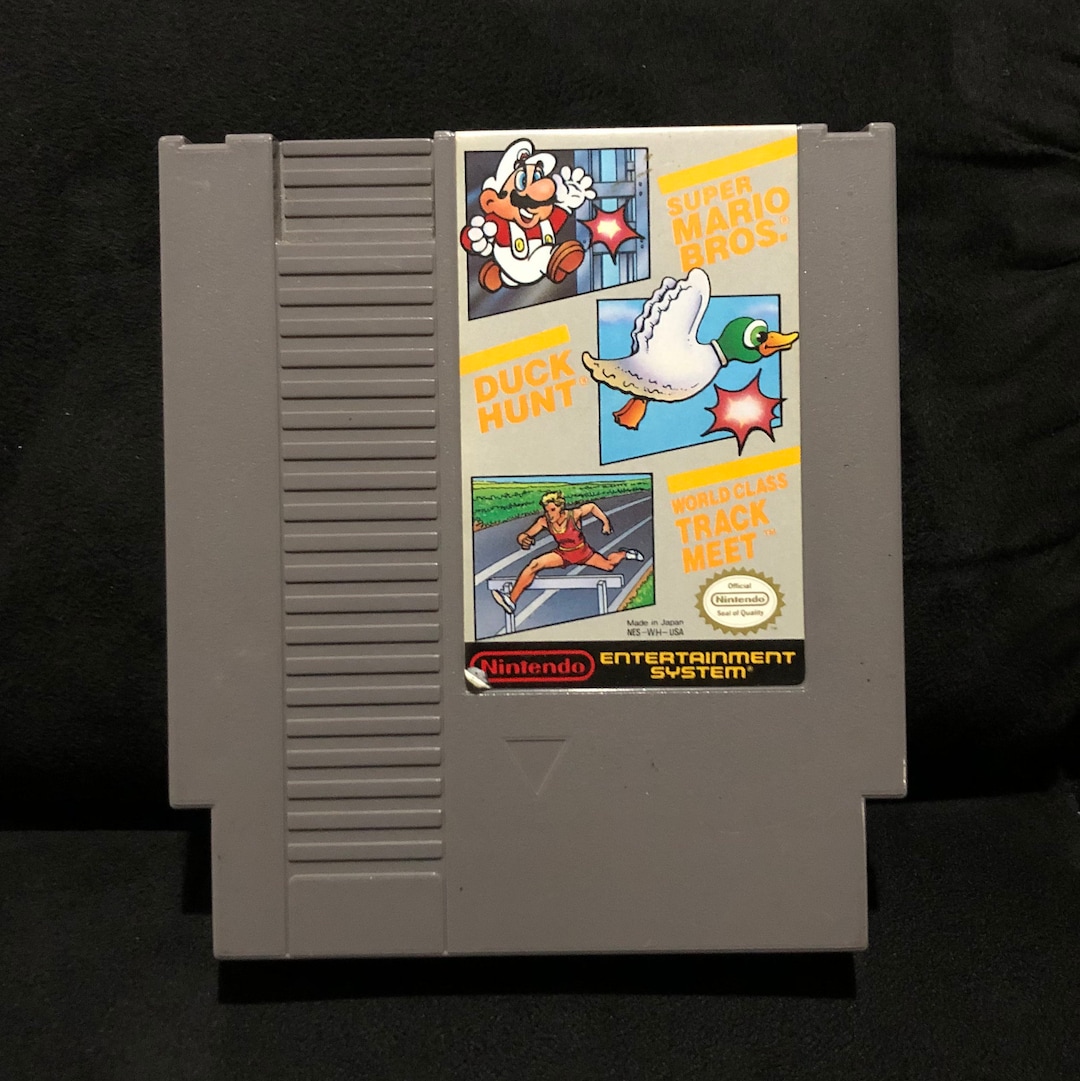 Super Mario Bros Duck Hunt and World Class Track Meet Nintendo ...