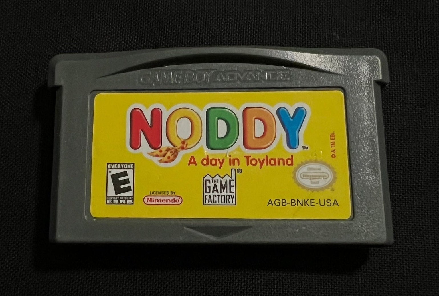 Noddy: A Day in Toyland Nintendo Gameboy Advance - Etsy