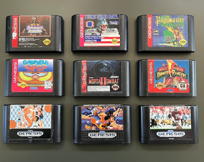 Sega Genesis Games: You Pick! #2 - Etsy