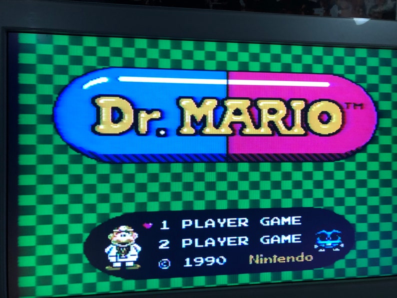 Dr. Mario Nintendo Entertainment System NES - Etsy