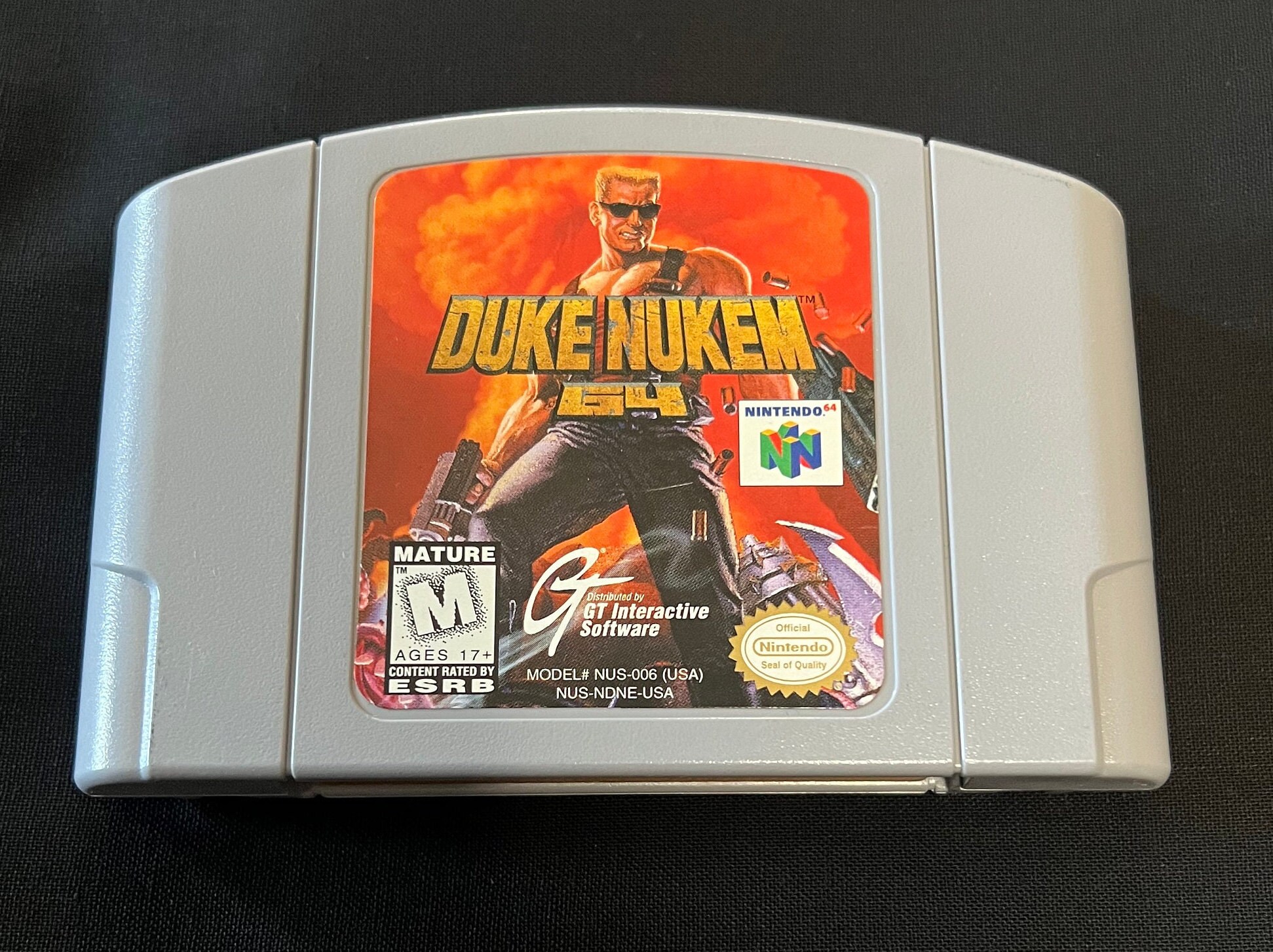Duke Nukem Nintendo 64 Game N64 - Etsy
