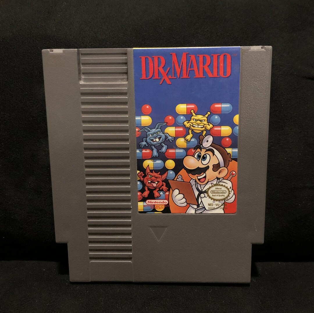 Dr. Mario Nintendo Entertainment System NES - Etsy