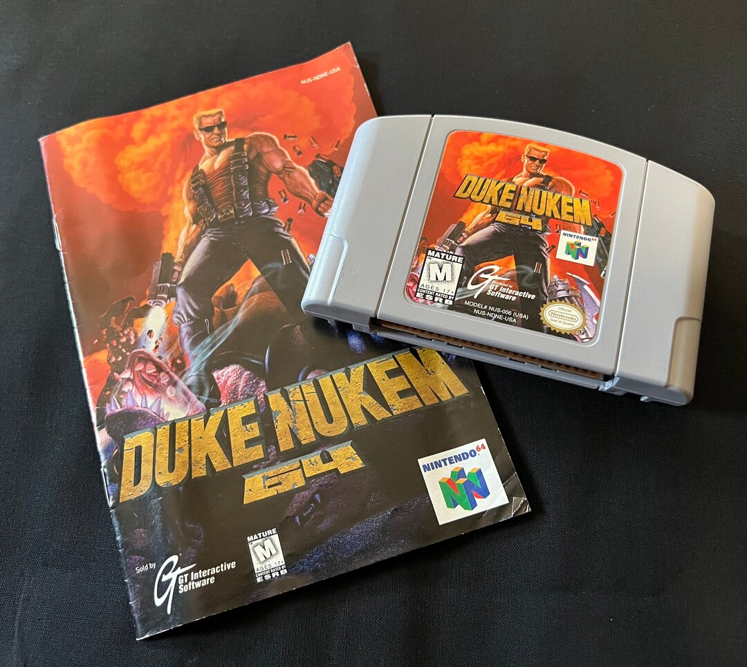 Duke Nukem Nintendo 64 Game N64 - Etsy
