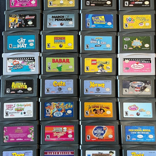 Nintendo Gameboy Advance GBA Games All Authentic. pick and - Etsy Canada