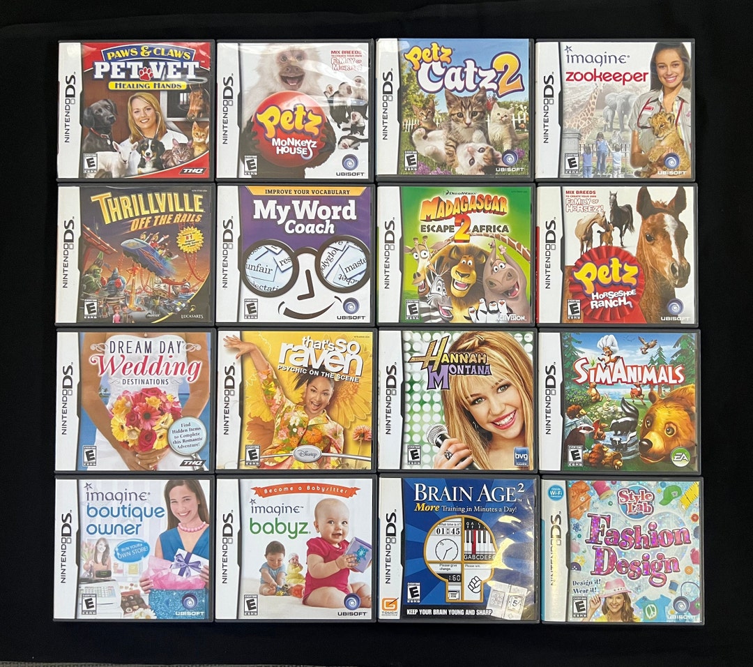 Nintendo DS Games: You Pick! Complete in Box (CIB) - Etsy