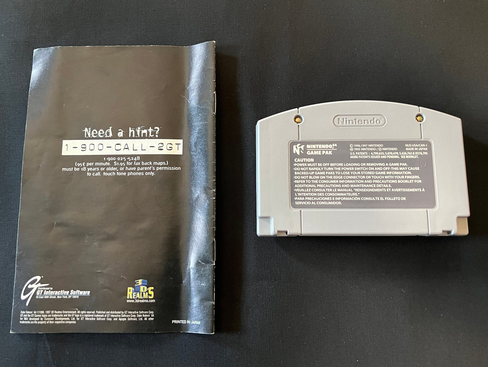 Duke Nukem Nintendo 64 Game N64 - Etsy