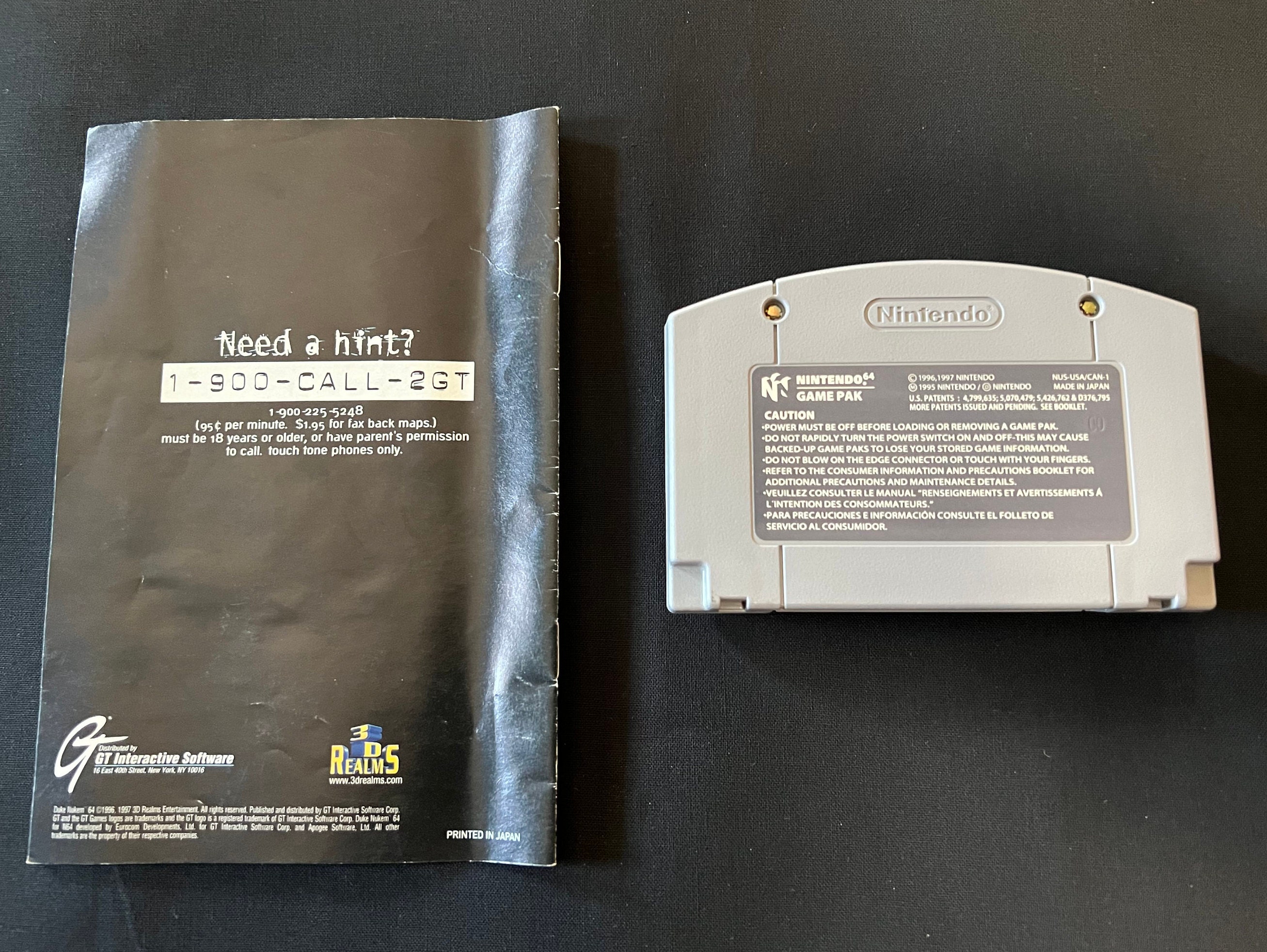 Duke Nukem Nintendo 64 Game N64 - Etsy