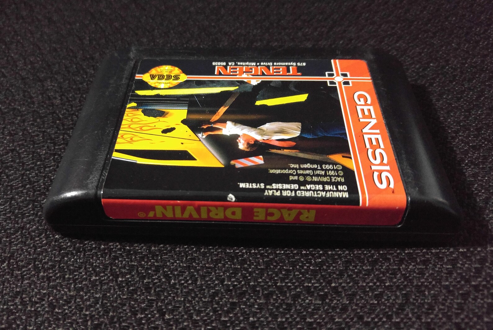 Race Drivin Sega Genesis - Etsy Denmark