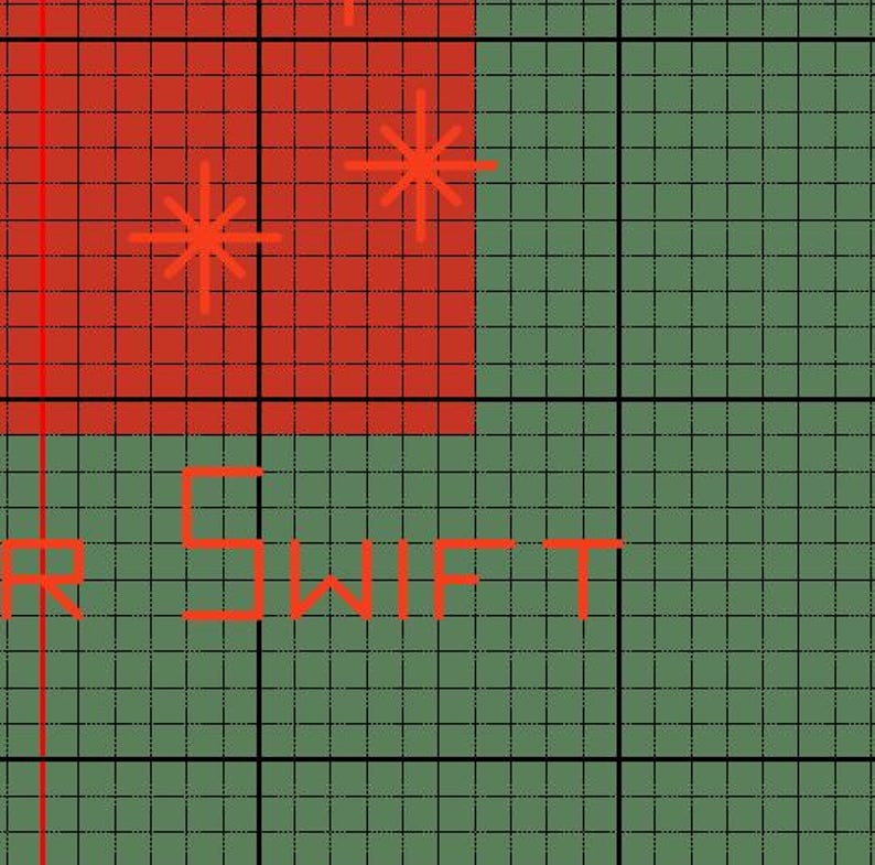 Taylor Swift - the Life of a Showgirl - Lock - Counted Cross Stitch ...