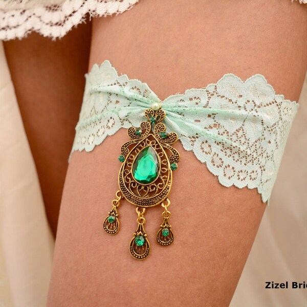 Lace Wedding Garter - Etsy