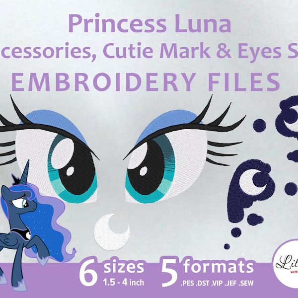 Princess Luna - Etsy