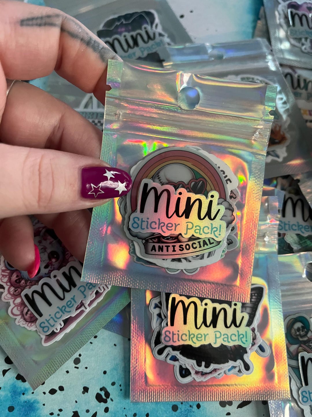 Mini Sticker Pack - Mystery Sticker - Sticker Pack - Funny Sticker ...