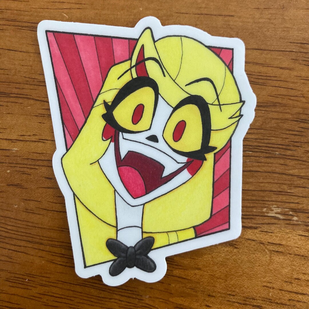 Charlie Morningstar Sticker, Hazbin Hotel Sticker, 2.4" X 3" - Etsy