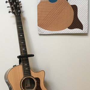 Strum (acoustic) Art Quilt Pattern, Paper Copy, Acoustic Guitar - Etsy
