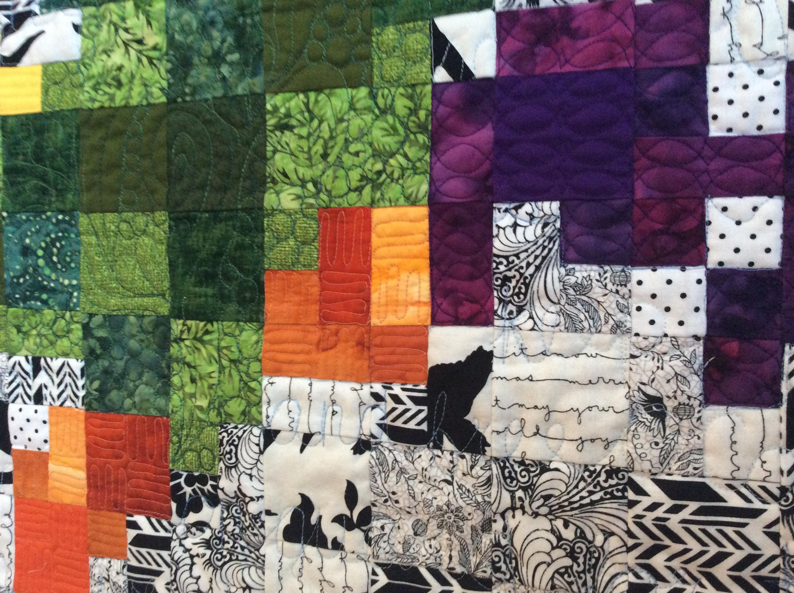 Canada's Natural Regions Map Quilt Pattern, Queen Size Bed Quilt or ...