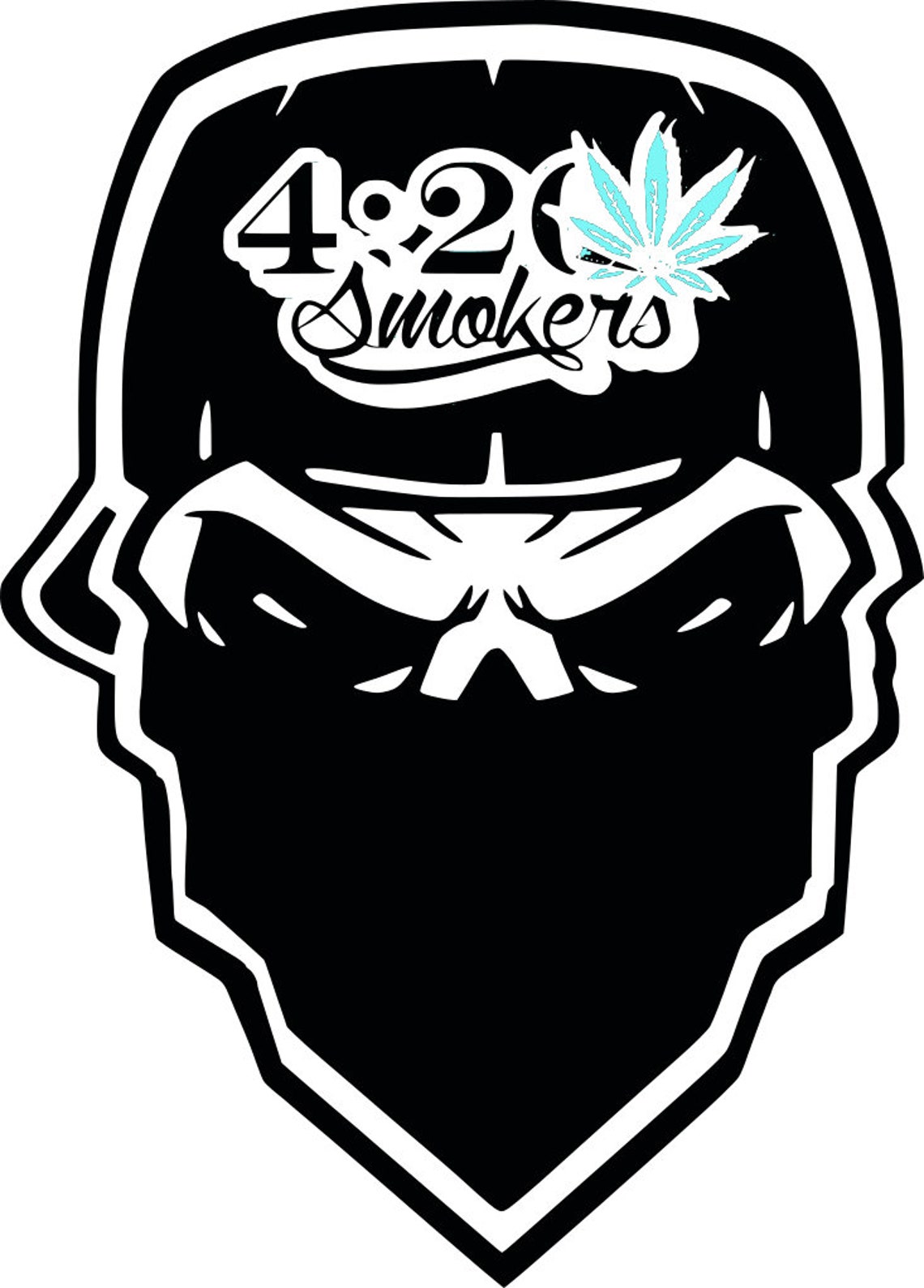 420 Skull Weed Svg Svg Files Png Files Dxf Files Jpeg | Etsy