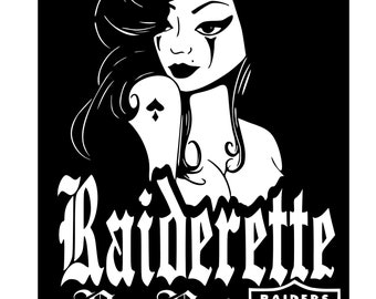 Raiders Girl Svg | Etsy