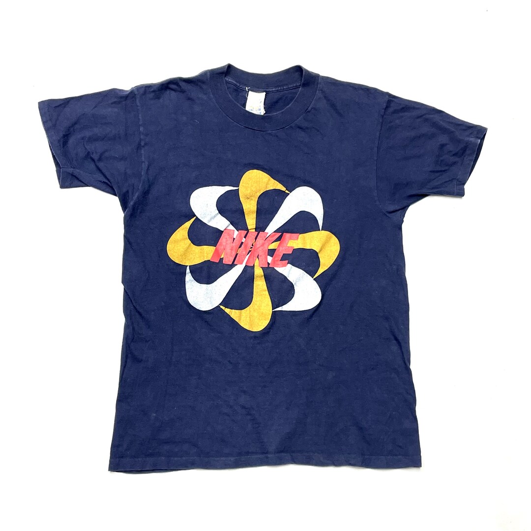 70s Nike Pinwheel on Pinwheel Tag Roomy Medium All Cotton Clean - Etsy