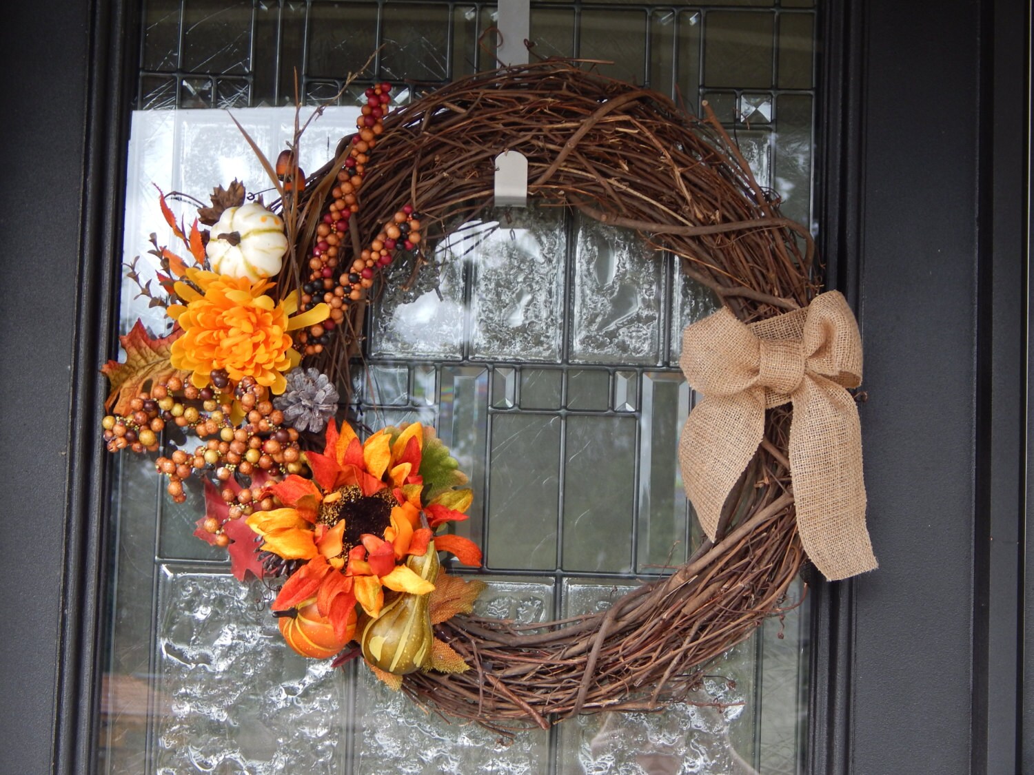 FALL in Love Wreath - Etsy
