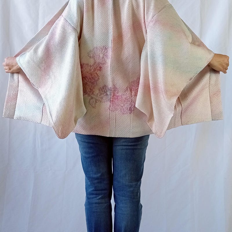 Japanese Silk Shibori Haori - Etsy Canada