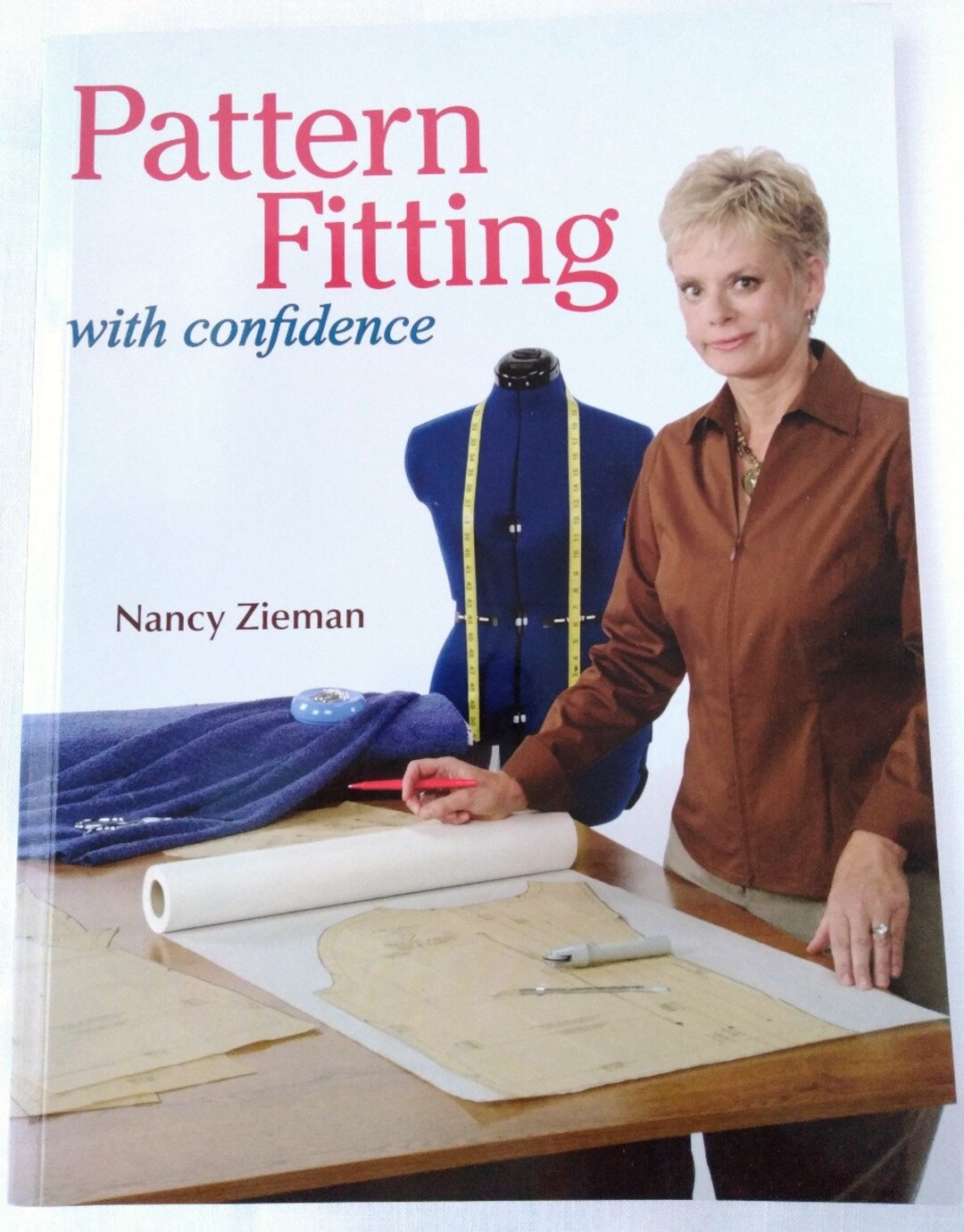 Pattern Fitting With Confidence by Nancy Zieman, Sewing Pattern Book ...