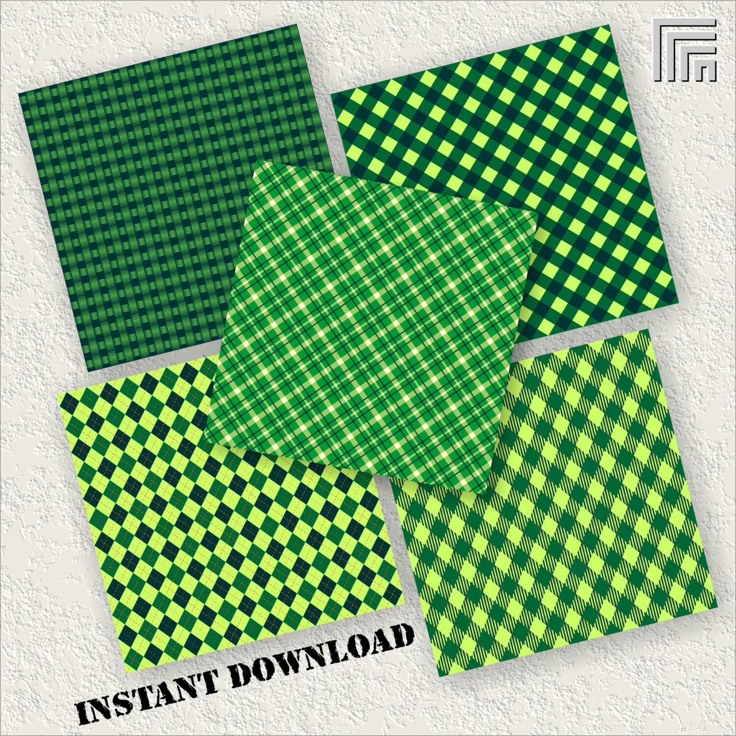 Digital Paper Pack, INSTANT DOWNLOAD, Printable, Scrapbook, Background ...