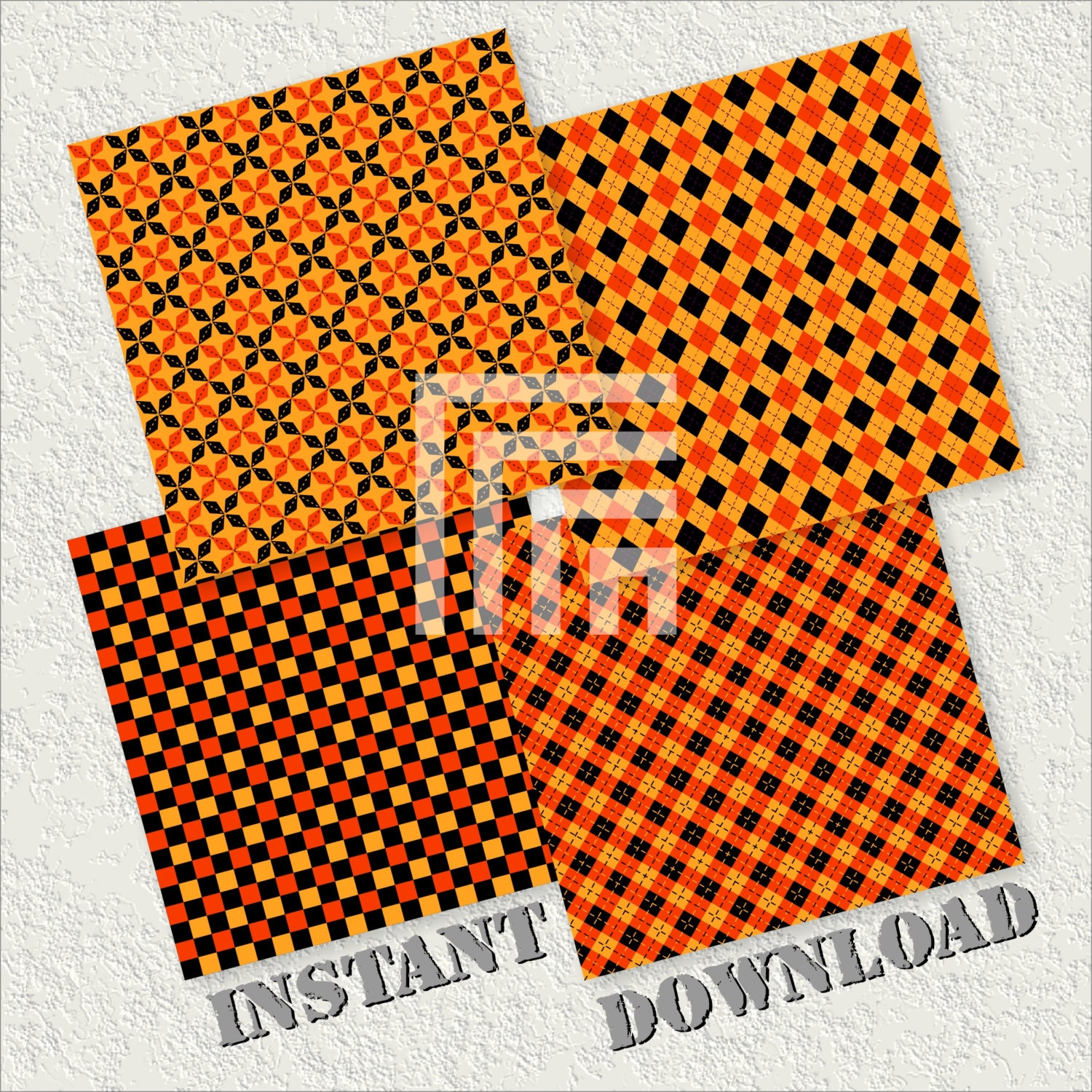 Digital Paper Pack, INSTANT DOWNLOAD Printable, Scrapbook, Background ...