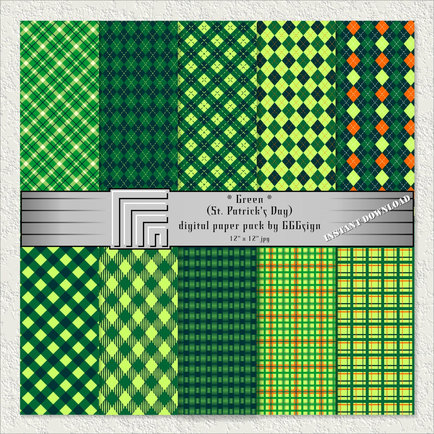 Digital Paper Pack, INSTANT DOWNLOAD, Printable, Scrapbook, Background ...