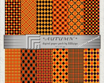 Digital Paper Pack, INSTANT DOWNLOAD, Printable, Scrapbook, Background ...