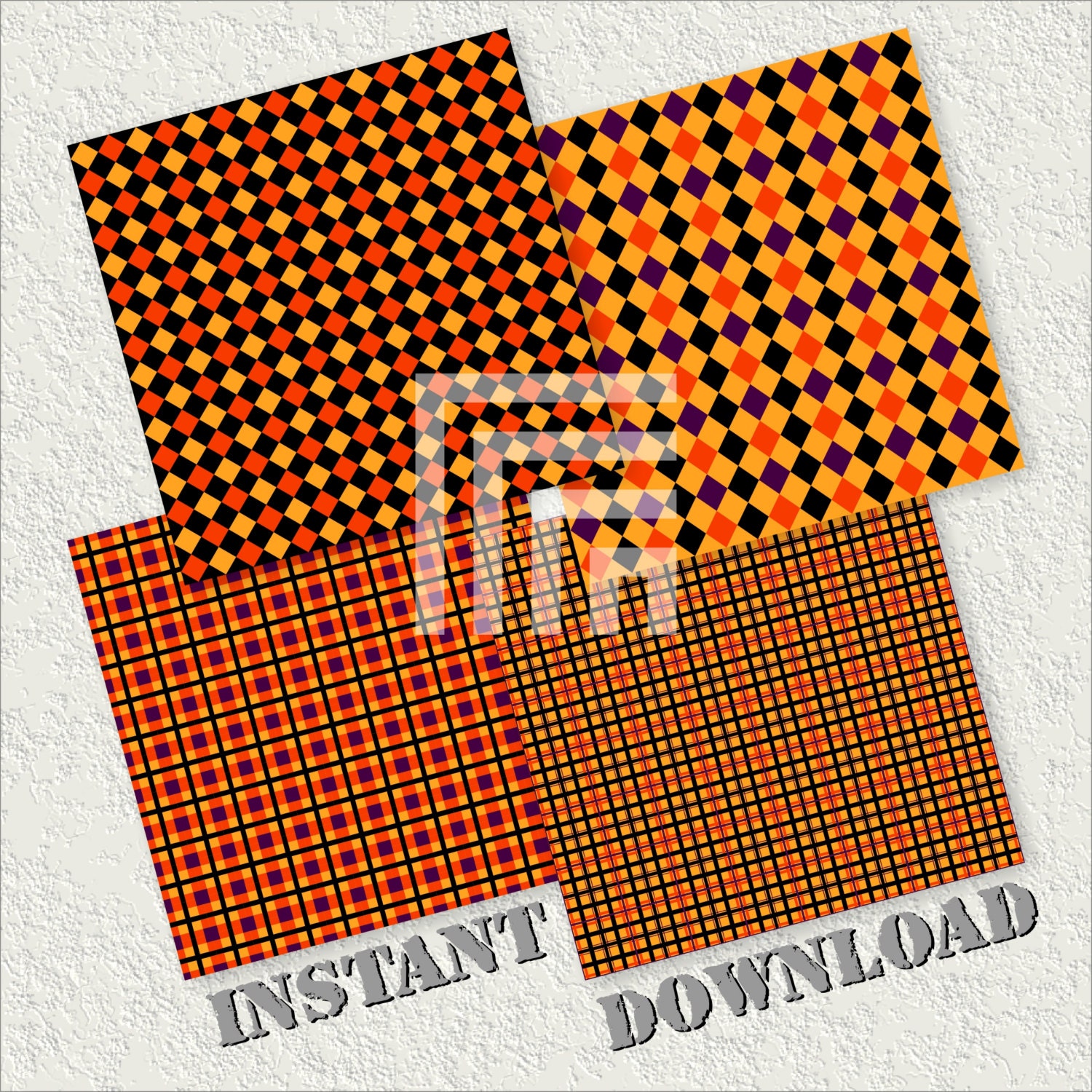Digital Paper Pack, INSTANT DOWNLOAD Printable, Scrapbook, Background ...