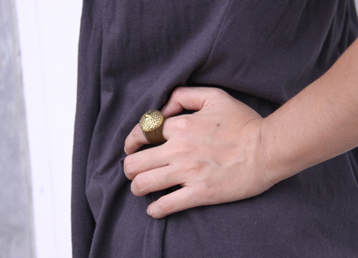 Sweet Nut Ring,acorn Ring,miniature Nut Ring,nature Ring,brass Acorn ...