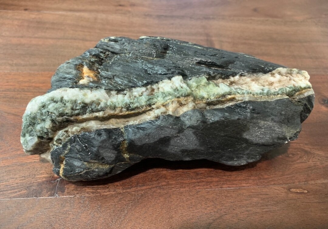 Raw Alaskan Rock- Quartz Veins - Free Shipping - Etsy