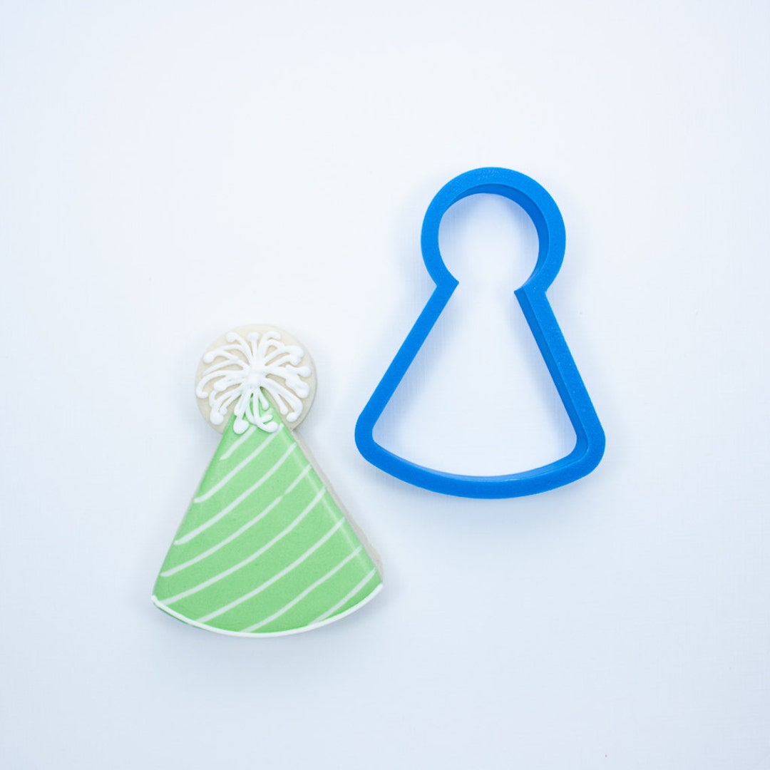 Birthday Hat Cookie Cutter Party Hat Cookie Cutter Birthday - Etsy