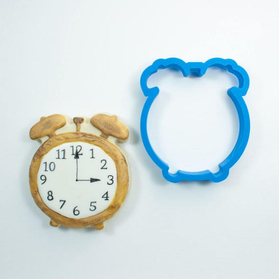 Alarm Clock Cookie Cutter | Clock Cookie Cutter | Mini Clock Cutter ...