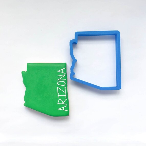 Arizona Cookie Cutter | State Cookie Cutters | State Shaped Cookie ...