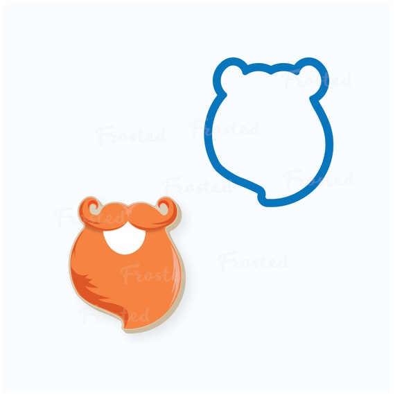 St Patrick's Day Cookie Cutter | Leprechaun Beard, St Pat's, Irish ...