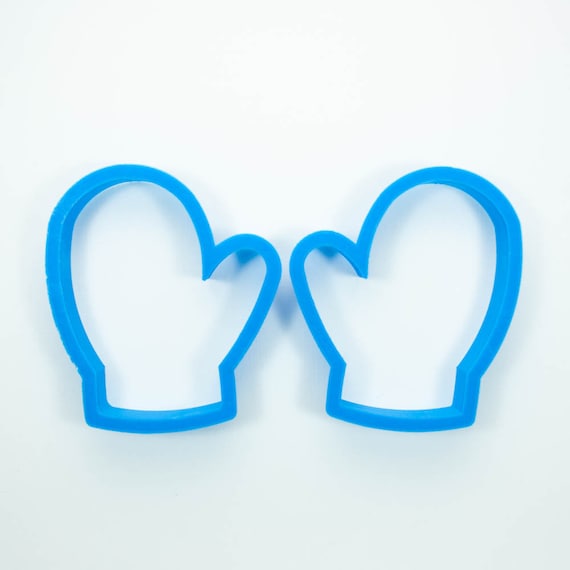 Mitten Cookie Cutter | Pair of Mittens Cookie Cutters, Winter Cookie ...