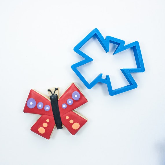 Modern Butterfly Cookie Cutter | Spring Cookie Cutters | Mini Cookie ...