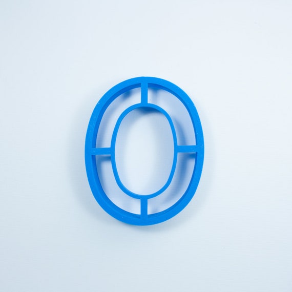 Block Letter O Cookie Cutter | Alphabet Cookie Cutters | Letter Cookie ...