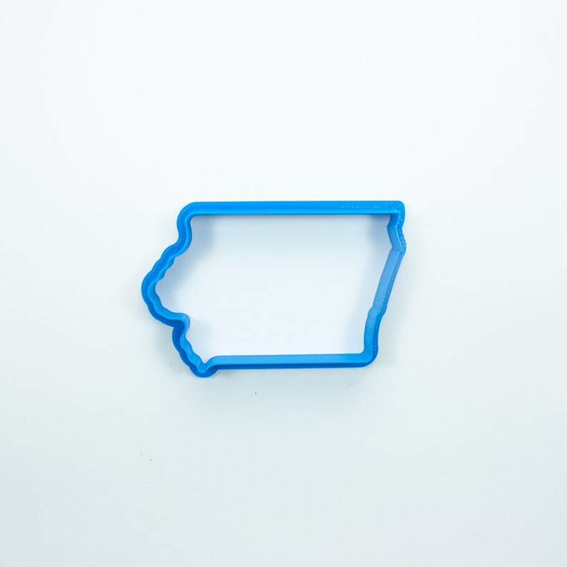 Iowa Cookie Cutter State Cookie Cutters State Shaped - Etsy