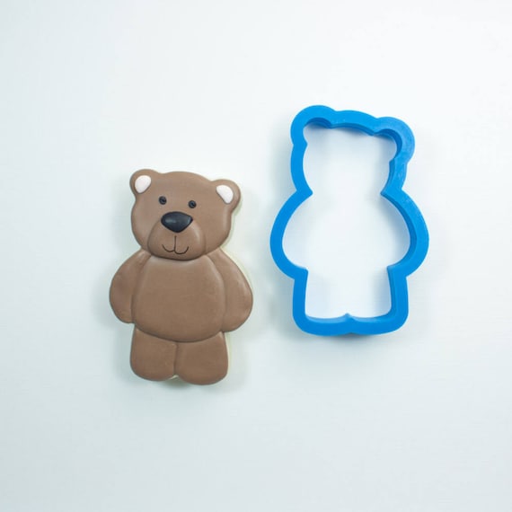 Teddy Bear Cookie Cutter | Woodland Cookie Cutters | Bear Cookie ...
