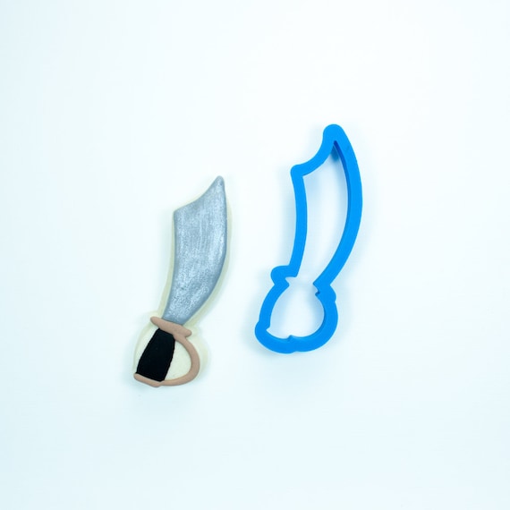 Pirate Sword Cookie Cutter by Frosted Cookie Cutters | Catch My Party