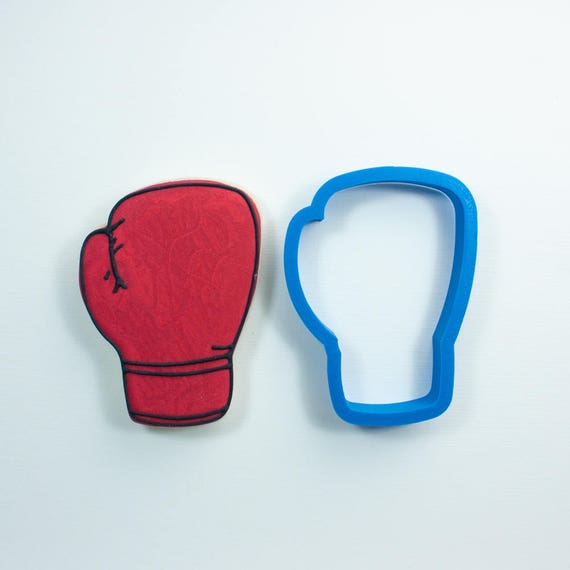 Boxing Glove Cookie Cutter | Boxing Cookie Cutter, Sports Cookie Cutter ...